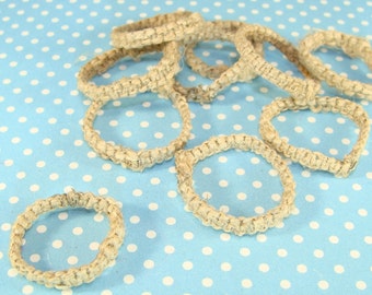 Hemp rings | Etsy