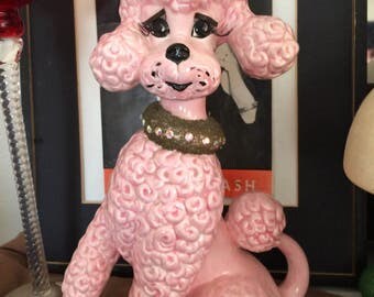 Ceramic poodle | Etsy