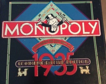 Rare monopoly game | Etsy