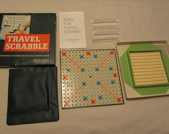 Travel scrabble | Etsy