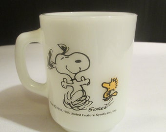 Snoopy cup | Etsy