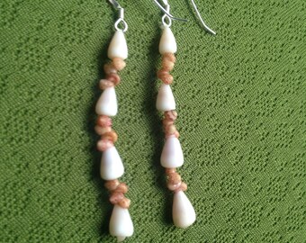 Cone Shell Necklace Pikake Weaved Kauai Made Eco Freindly