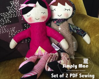 Pixie doll pattern | Etsy