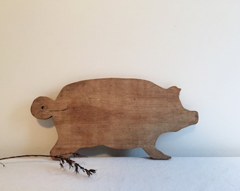 Pig serving tray | Etsy