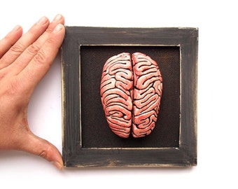 Brain art | Etsy