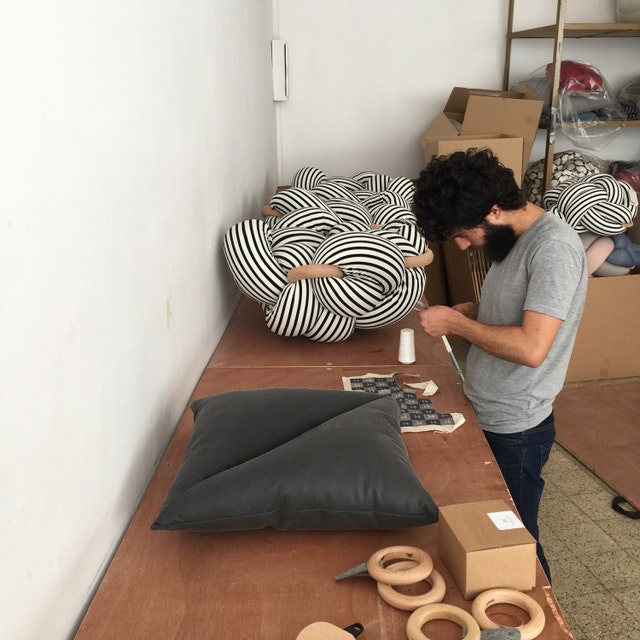 Modern homeware by KNOTSstudio on Etsy