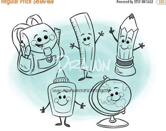 Crayons You Color My World Digital Stamp/ by DrawnbyKrista on Etsy