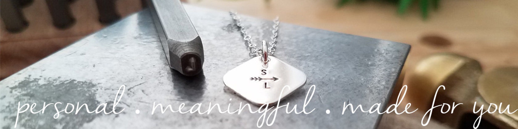 Personalized Hand Stamped Jewelry by TheStampedLife on Etsy