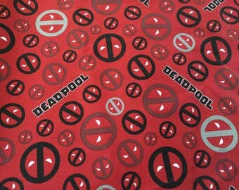 Deadpool fabric | Etsy