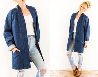 Denim duster | Etsy