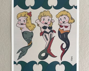 Sailor jerry art | Etsy