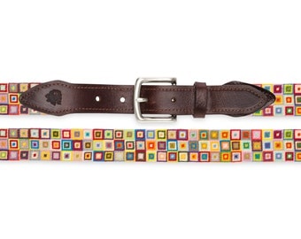 Embroidered belt | Etsy