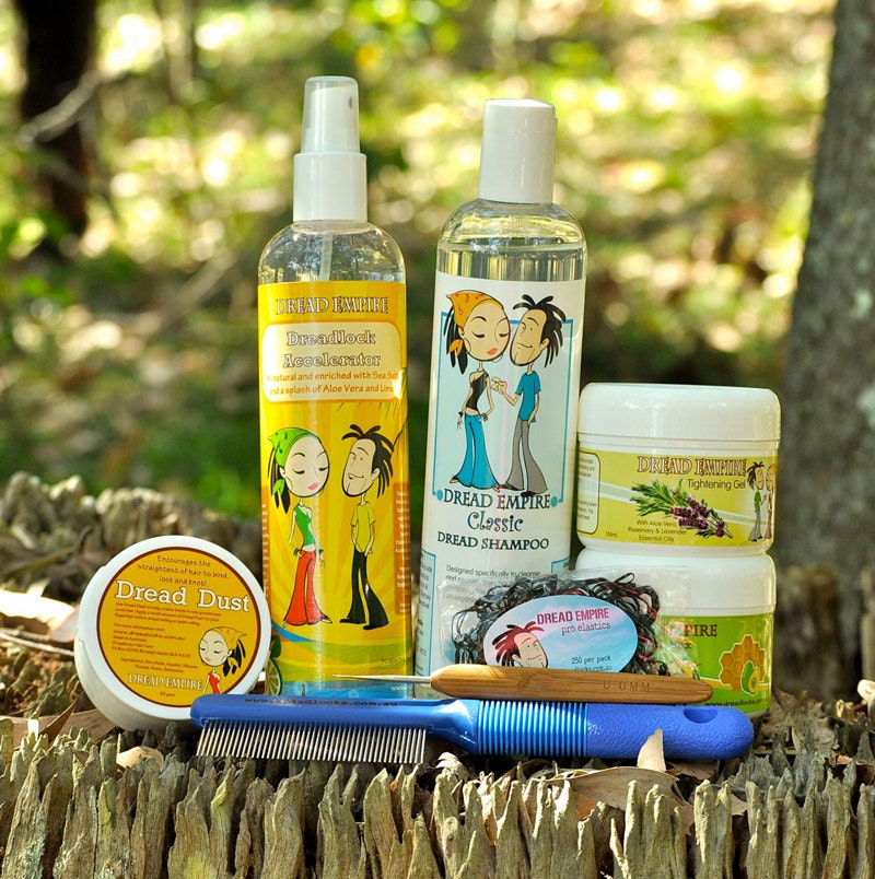 Dreadlocks Starter Kit organic dreadlock products and tools