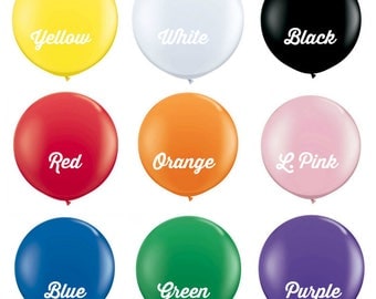 Big round balloons | Etsy