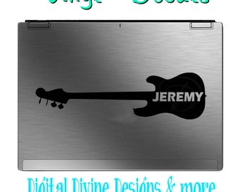 Custom guitar decals | Etsy