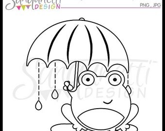 Frog umbrella | Etsy