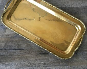 Brass tray | Etsy