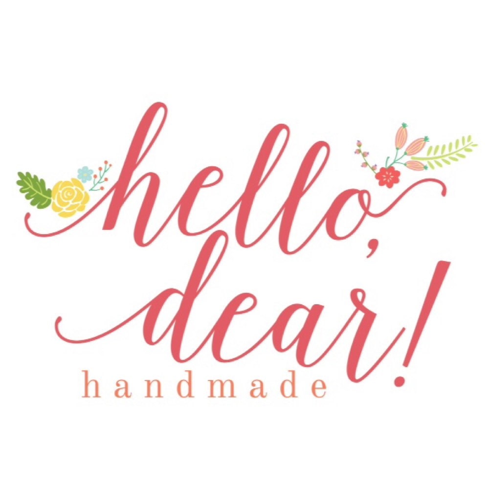 happily handmade jewelry by HelloDearHandmade on Etsy