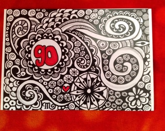 90th anniversary | Etsy