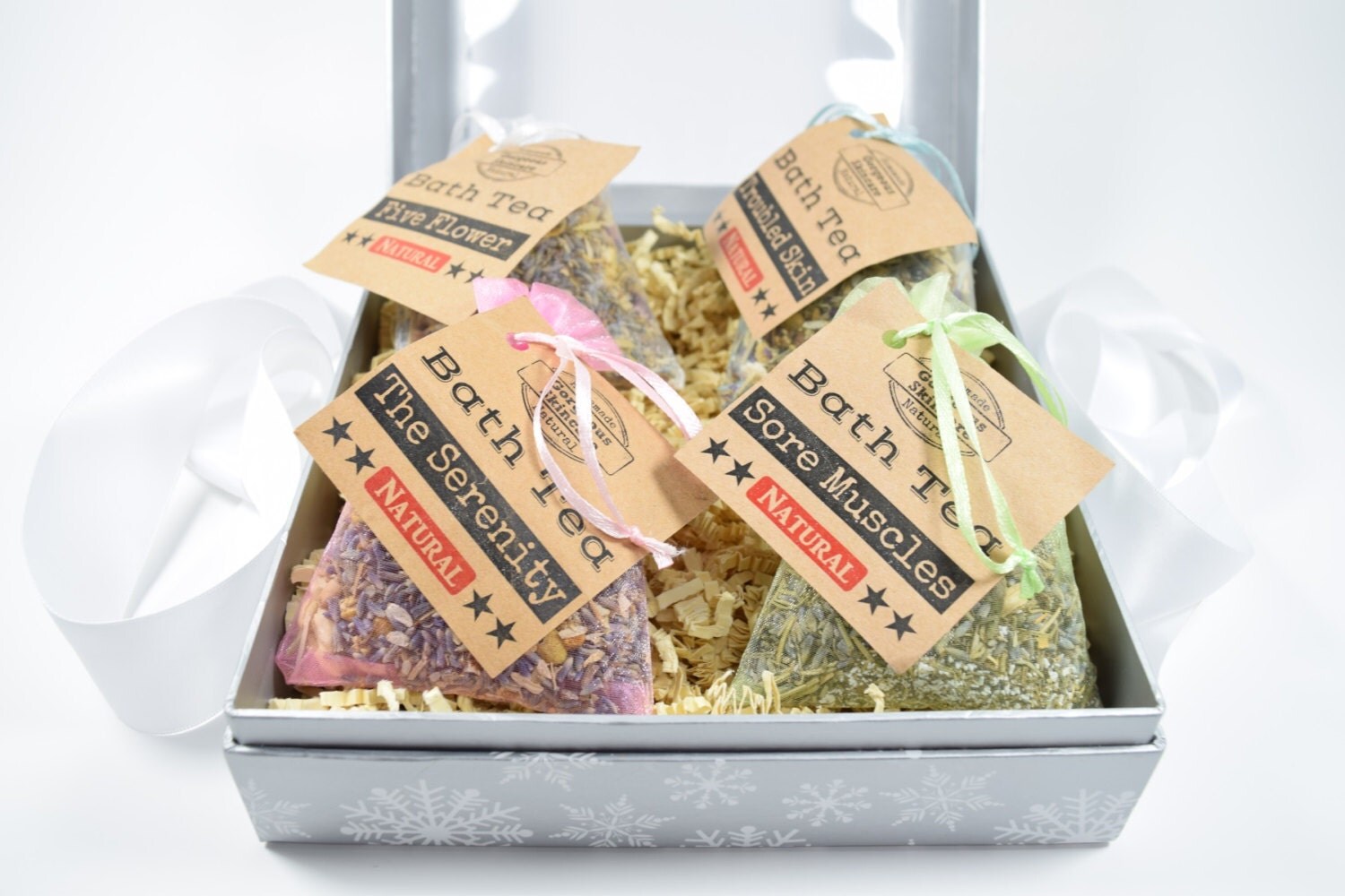 Gift Box Set Bath Tea Gift Basket Bath Tea Bags Sets Bath