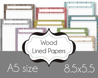 Lined paper | Etsy