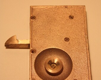 Lot of 2 pcs Vintage Retro Safe SLOT LOCK Gate Door Antique