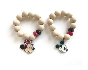 Mickey bracelet | Etsy
