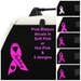 Pink Ribbon Car Window vinyl decal laptop/Mac decal Pink