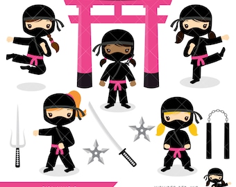 Martial arts clipart | Etsy