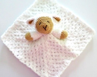 Crochet security blanket | Etsy