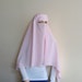 Pink niqab traditional niqabelegant burqa wedding hijab