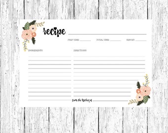 Recipe for the bride | Etsy