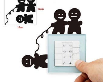 Light switch decal | Etsy