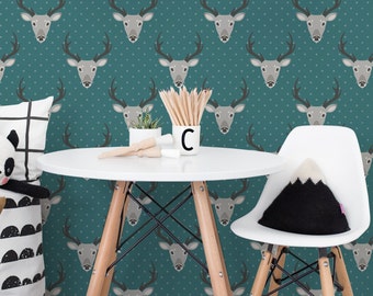 Deer wallpaper | Etsy
