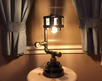 Steampunk lamp | Etsy