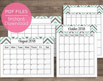 Journal calendar | Etsy