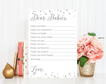 Baby Bucket List Baby Shower Printable Baby Shower Game