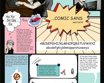 Comic sans | Etsy
