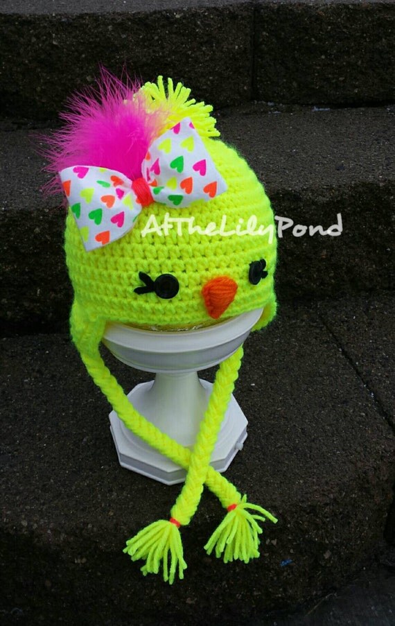Chick Hat Peep Hat Chicken Hat Easter Hat Easter Baby