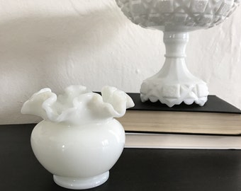 Ruffled rim vase | Etsy