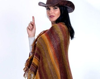 Western poncho | Etsy