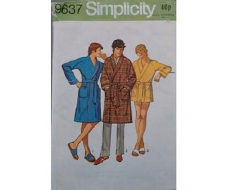 Mens robe pattern | Etsy