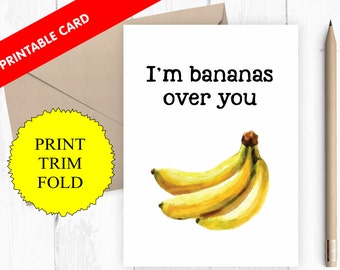 Bananas over you | Etsy