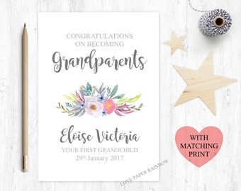 First grandchild | Etsy