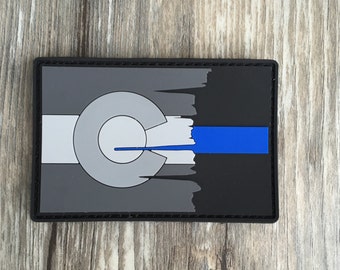 Thin blue line | Etsy