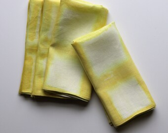 Chartreuse napkins | Etsy