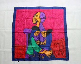 Picasso scarf | Etsy