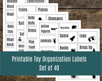 Playroom labels | Etsy