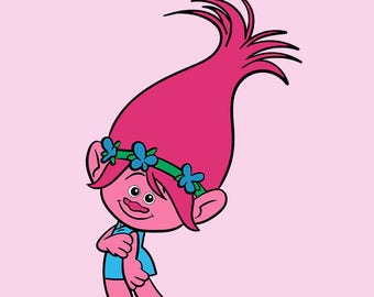 Poppy troll svg | Etsy