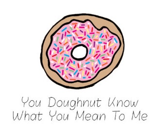 Donut you know | Etsy